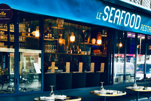 Restaurant Poissons & Fruits de Mer à Paris - Seafood